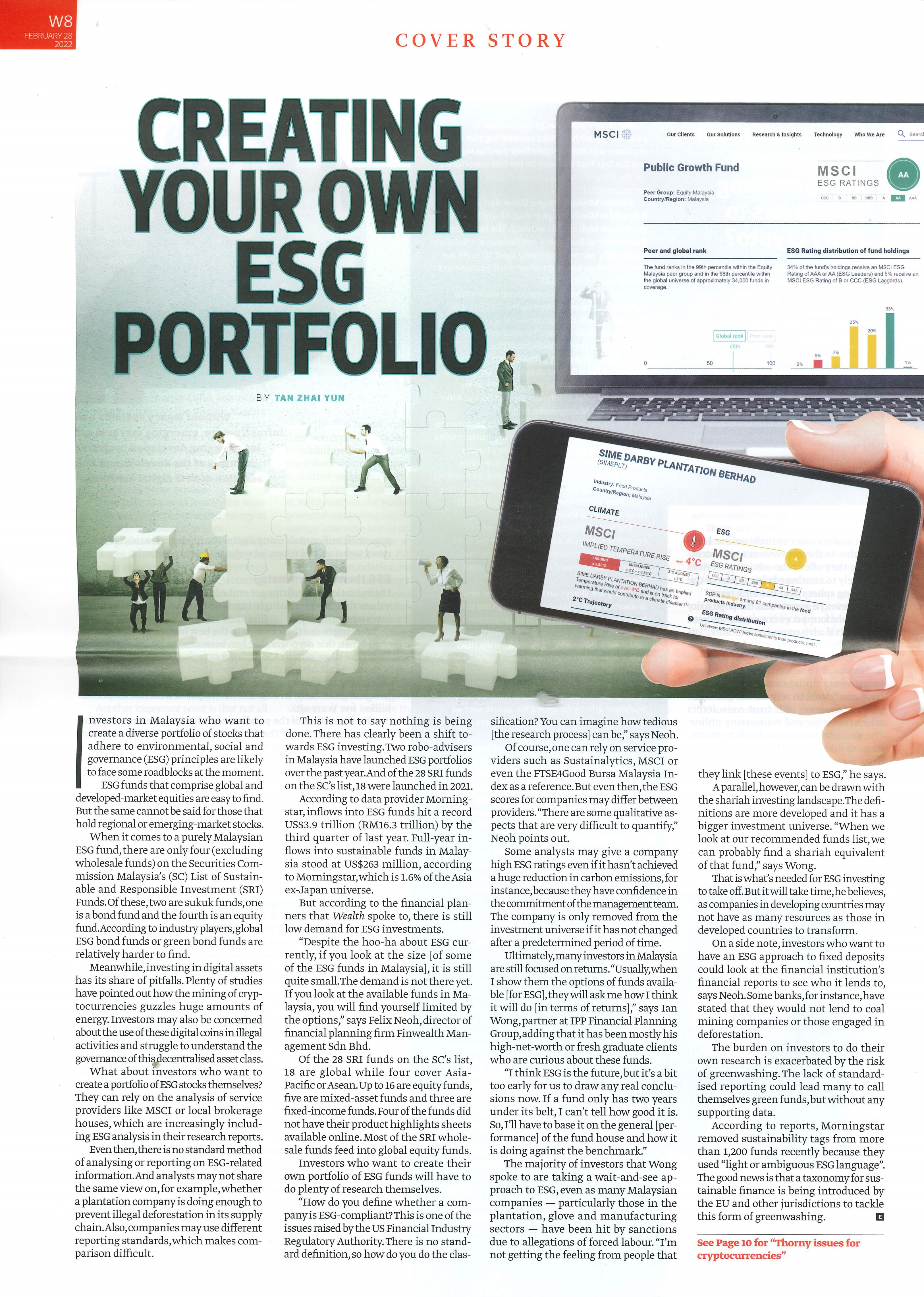 The Edge: Creating Your Own ESG Portfolio - Uno Advisers - Uno Advisers